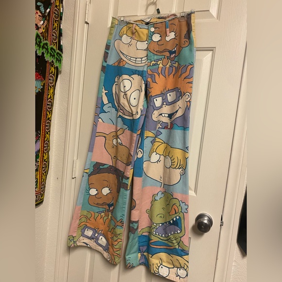 Dolls Kill | Pants & Jumpsuits | Rugrats Dollskill Collab Wide Leg ...